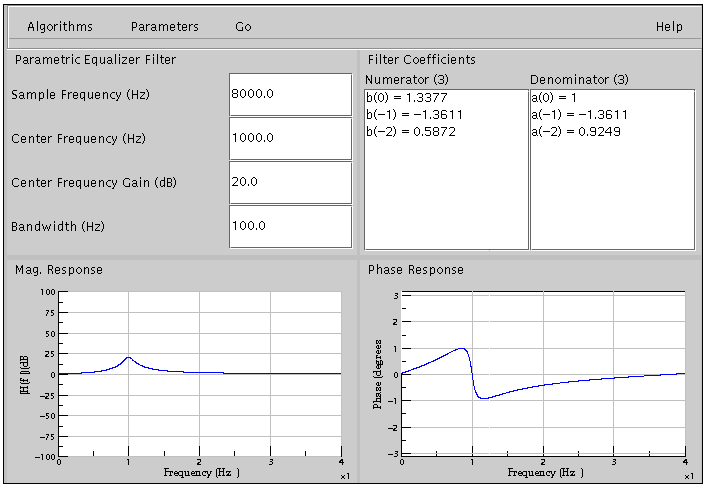 Filter Design Tool Tutorial